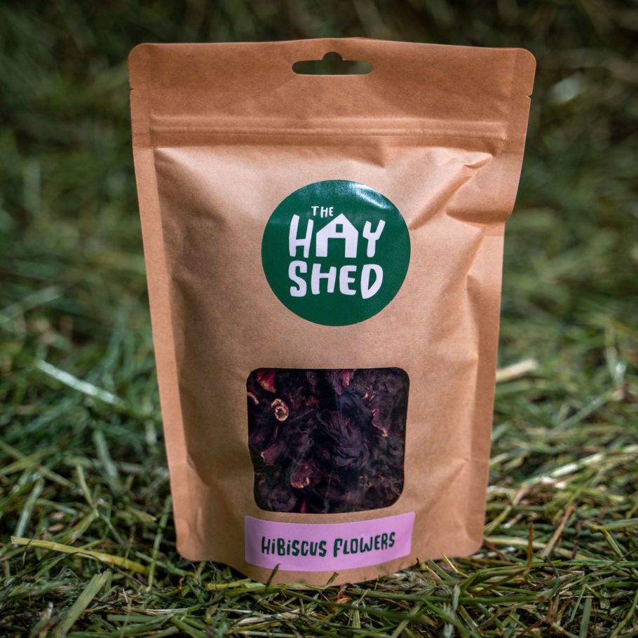 Buy Dried Hibiscus Flowers For Small Pets - The Hay Shed